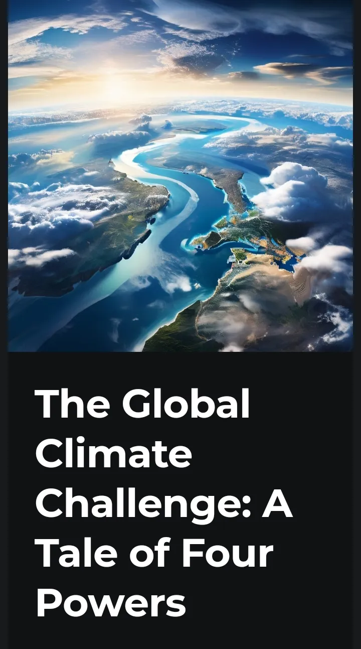 The Global Climate Challenge: A Tale of Four Powers - DVC Consultants